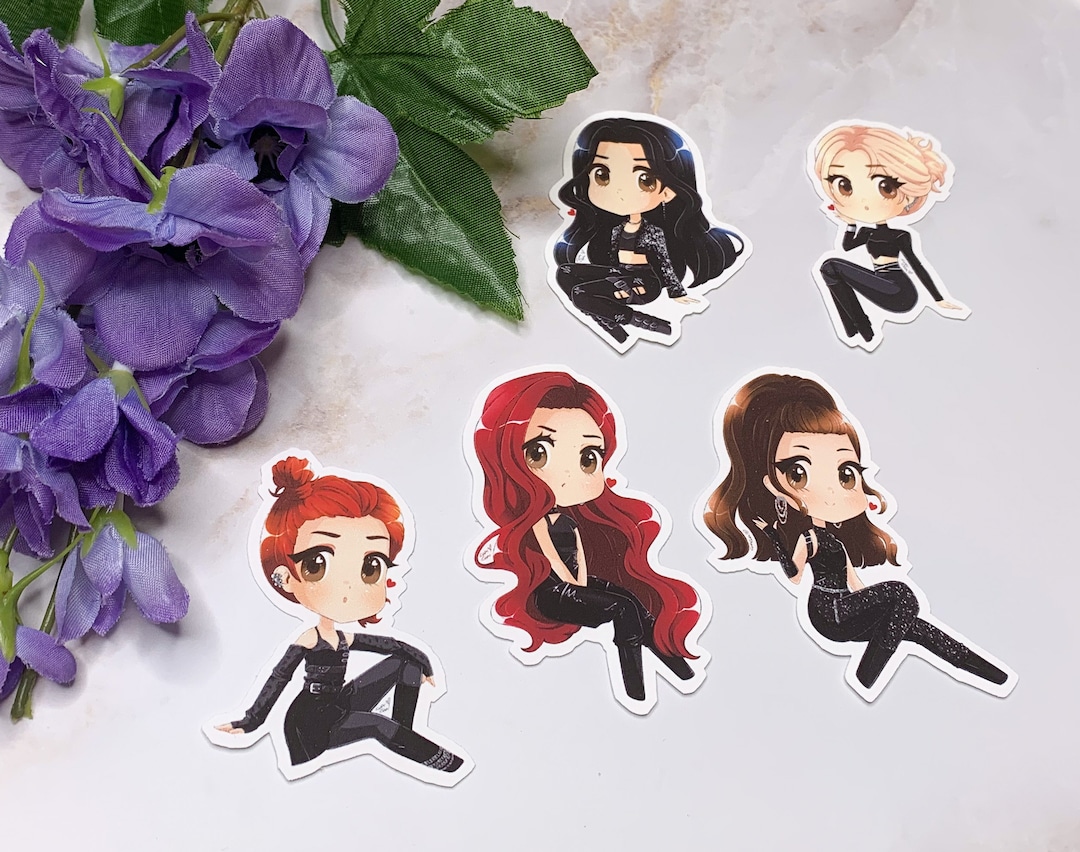 KPOP Stickers ITZY in the Morning Yeji, Ryujin, Chaeryeong, Lia, Yuna ...