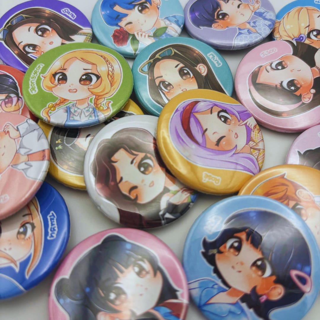 KPOP Button Badges Mix & Match Bundles - Etsy