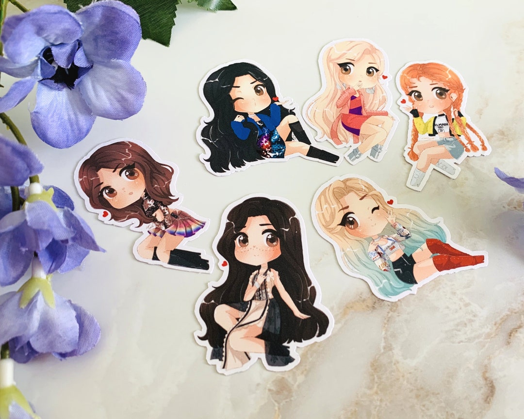 Dun Dun | Everglow | KPOP Inspired Stickers - Etsy