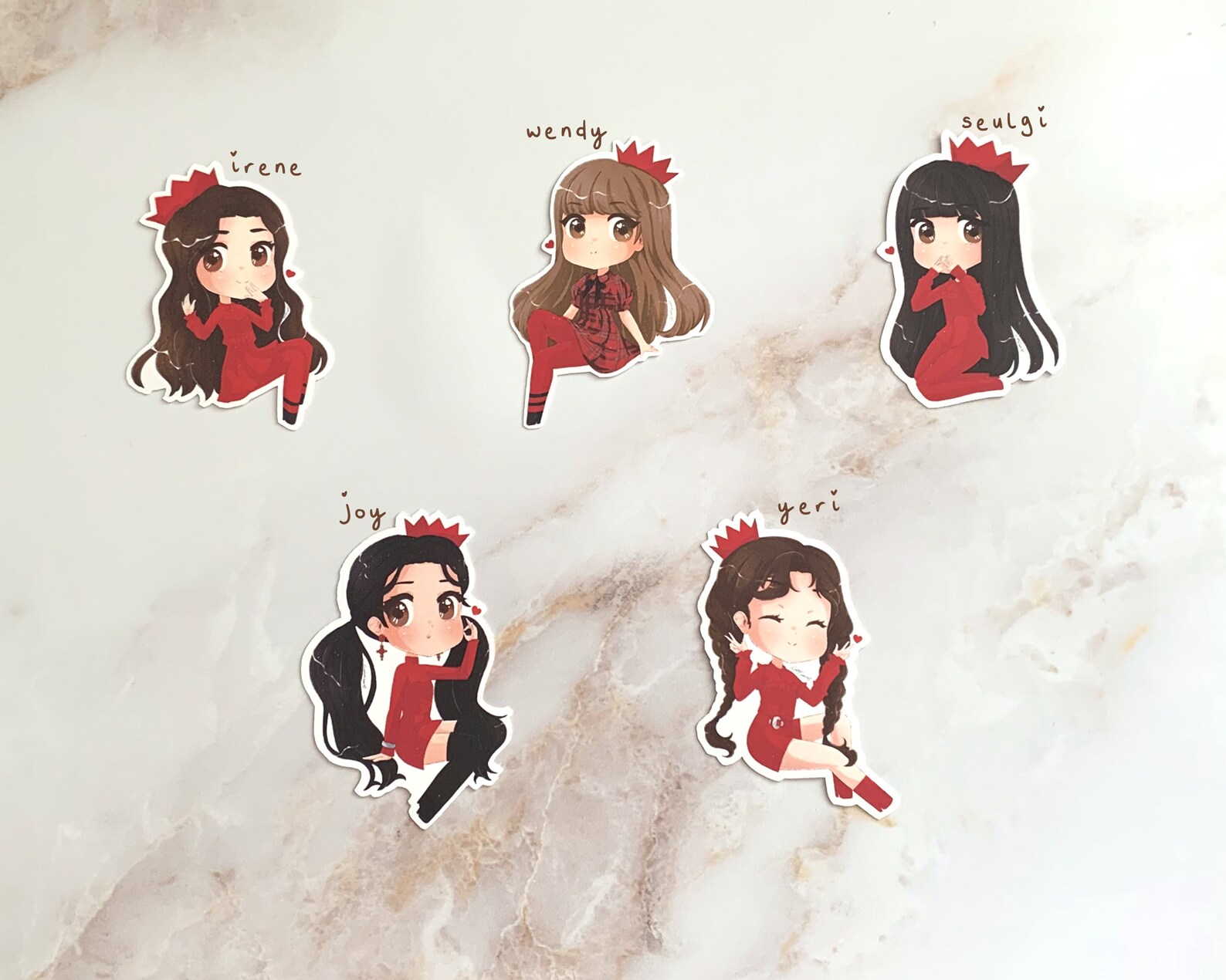 KPOP Stickers Red Velvet Peek-a-boo - Etsy