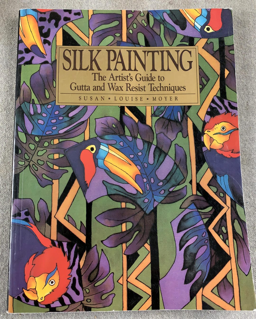Silk Painting: the Artist's Guide to Gutta and Wax Resist Techniques by ...