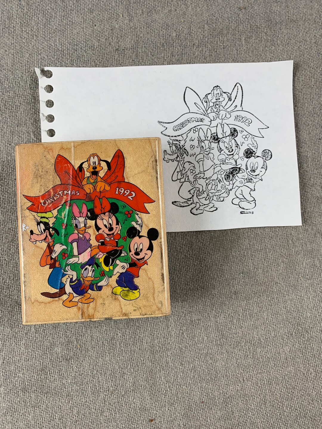 Disney, Mickey Mouse, Goofy, Minnie, Donald, Daisy, Etc., Christmas ...