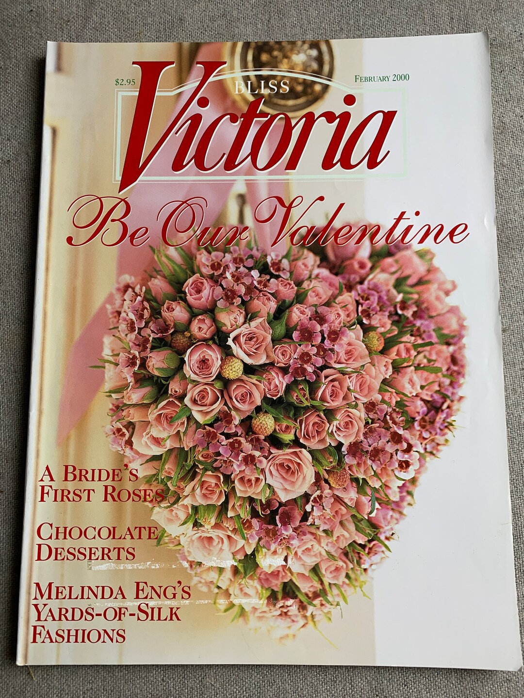 Victoria Magazine February 2000 Sentimental Roses - Etsy