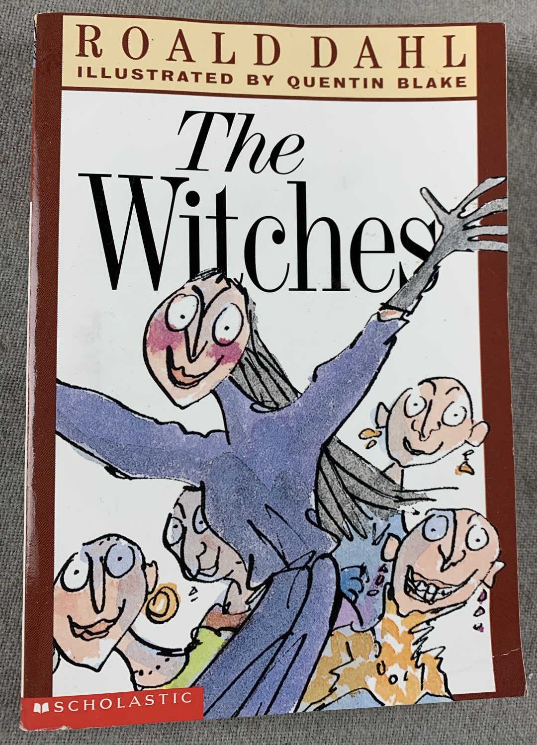 The Witches by Roald Dahl. Illustrated Y Quentin Blake. Paperback ...