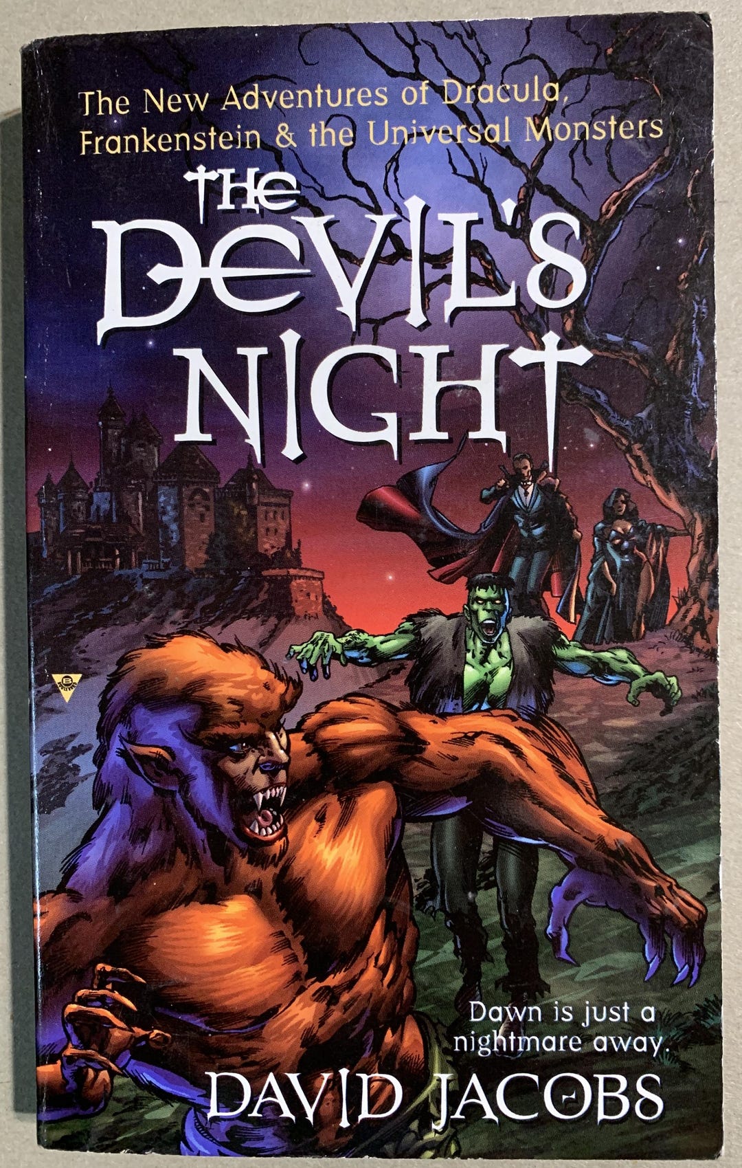 The Devil's Night by David Jacobs. Adventures of Dracula, Frankenstein ...