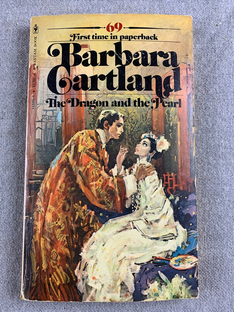 The Dragon and the Pearl by Barbara Cartland, Bantam 90. Paperback ...