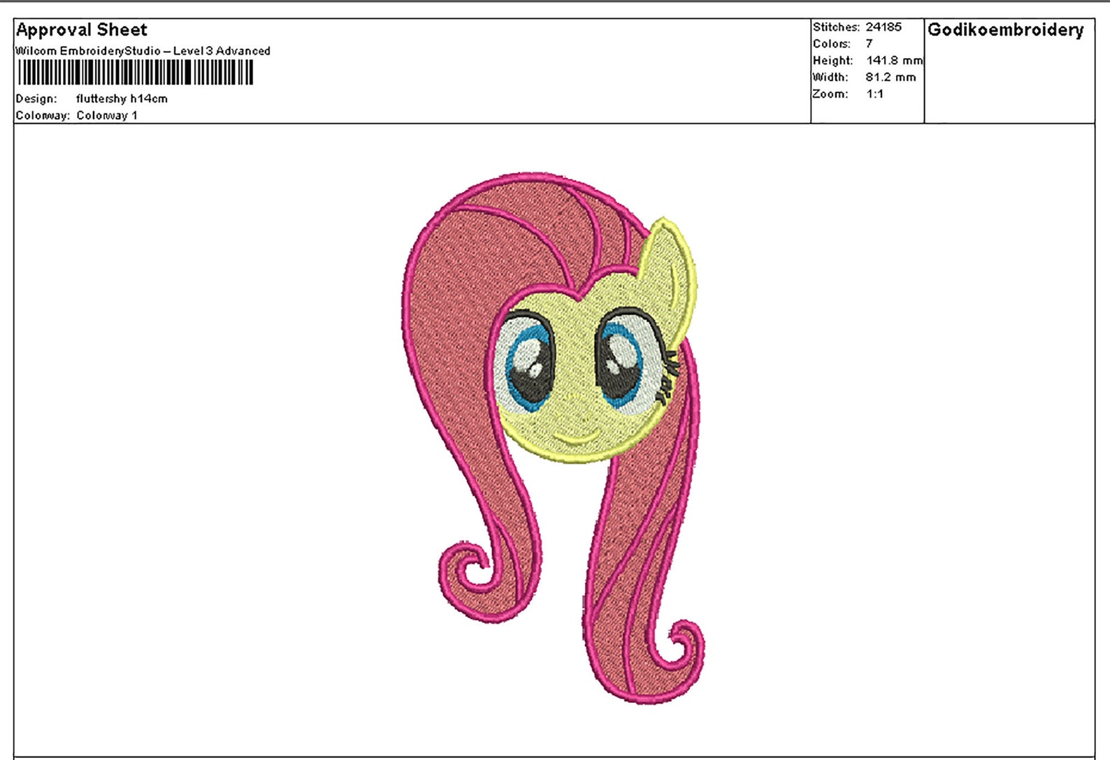 Shy Pony-my Little Pony- Machine Embroidery Design 3 Sizes - Etsy