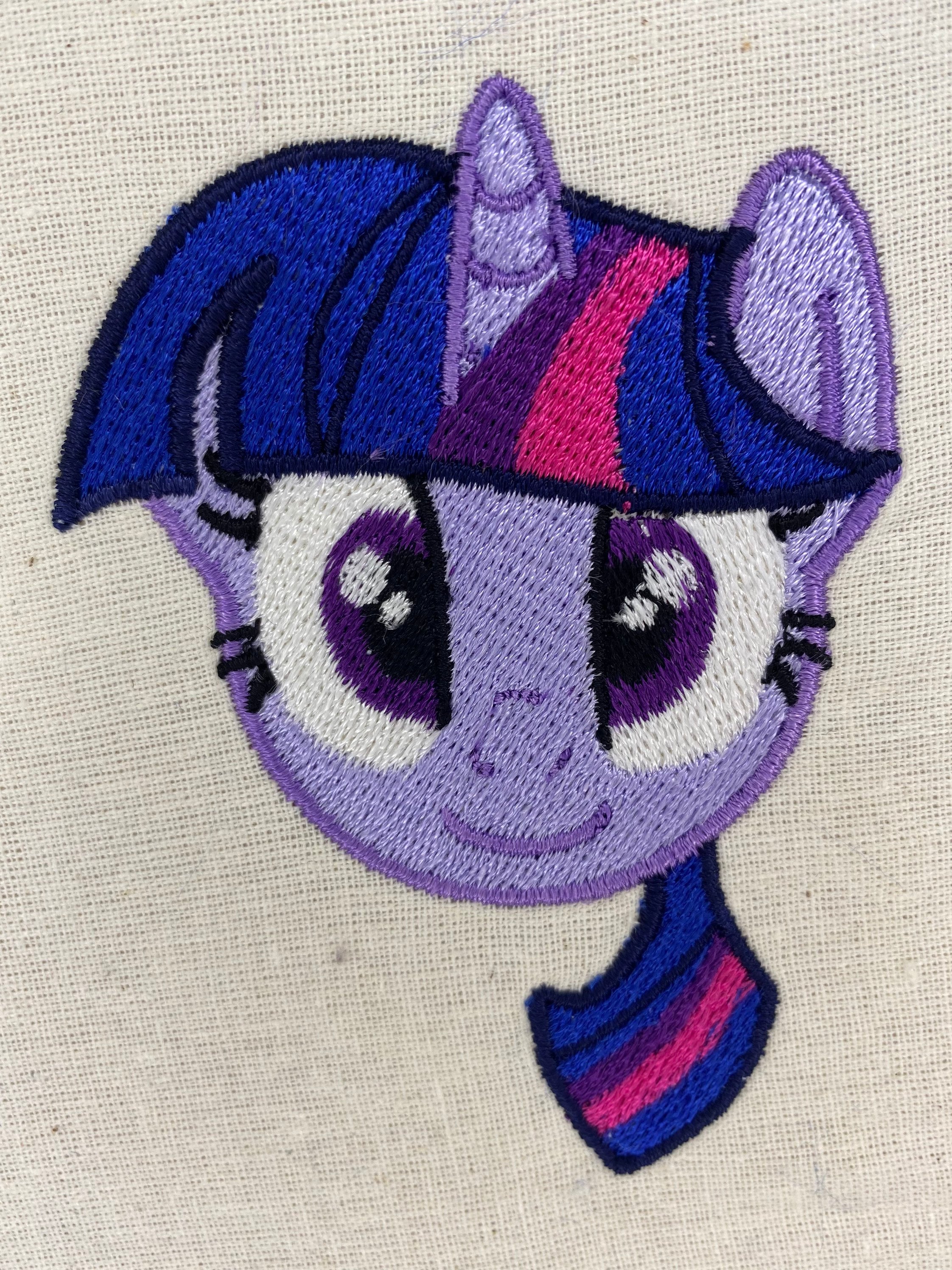 Twilight Pony Machine Embroidery Design 3 Sizes - Etsy