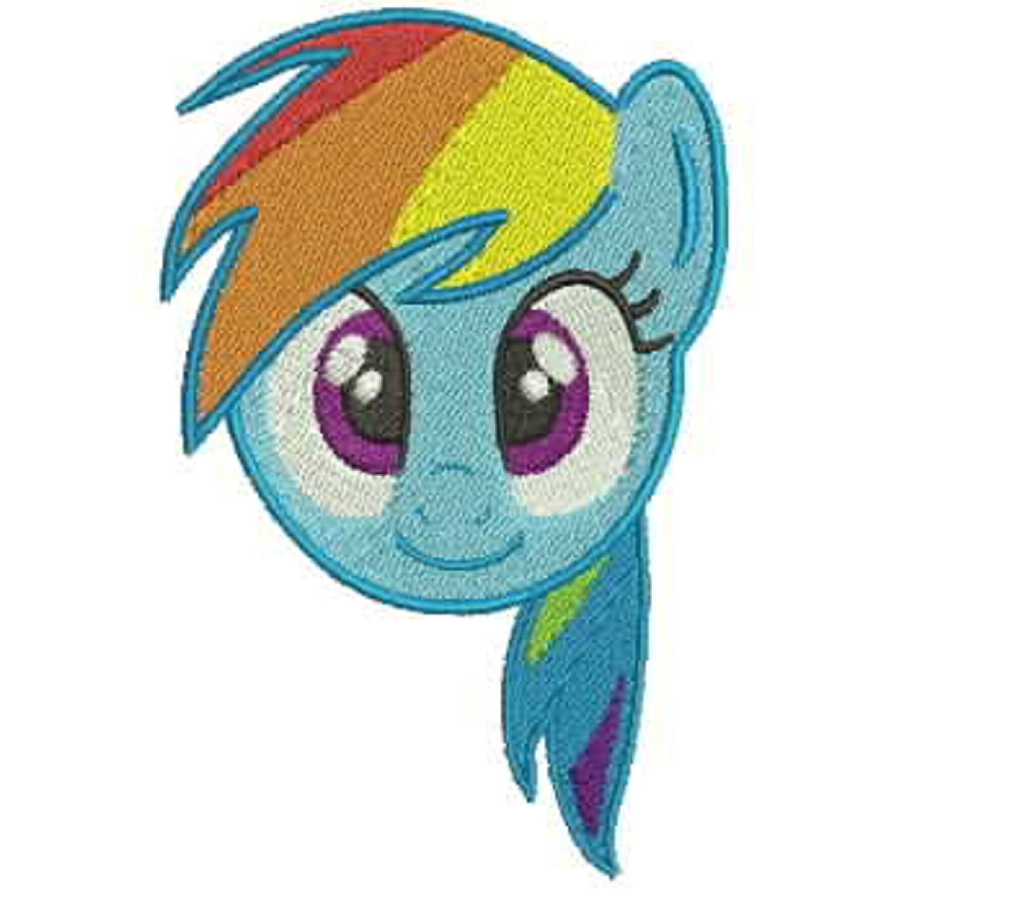 Cute Pony Embroidery Machine Design-for 4X4 Hoop - Etsy