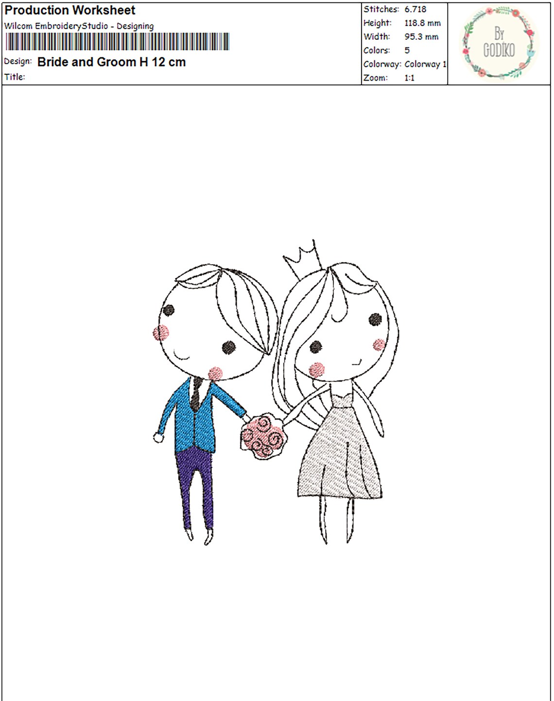 Bride and Groom -wedding Couple- Machine Embroidery Design-3 Sizes - Etsy