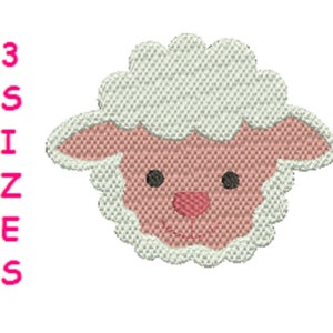 Sheep Machine Embroidery Design- 3 Sizes - Etsy