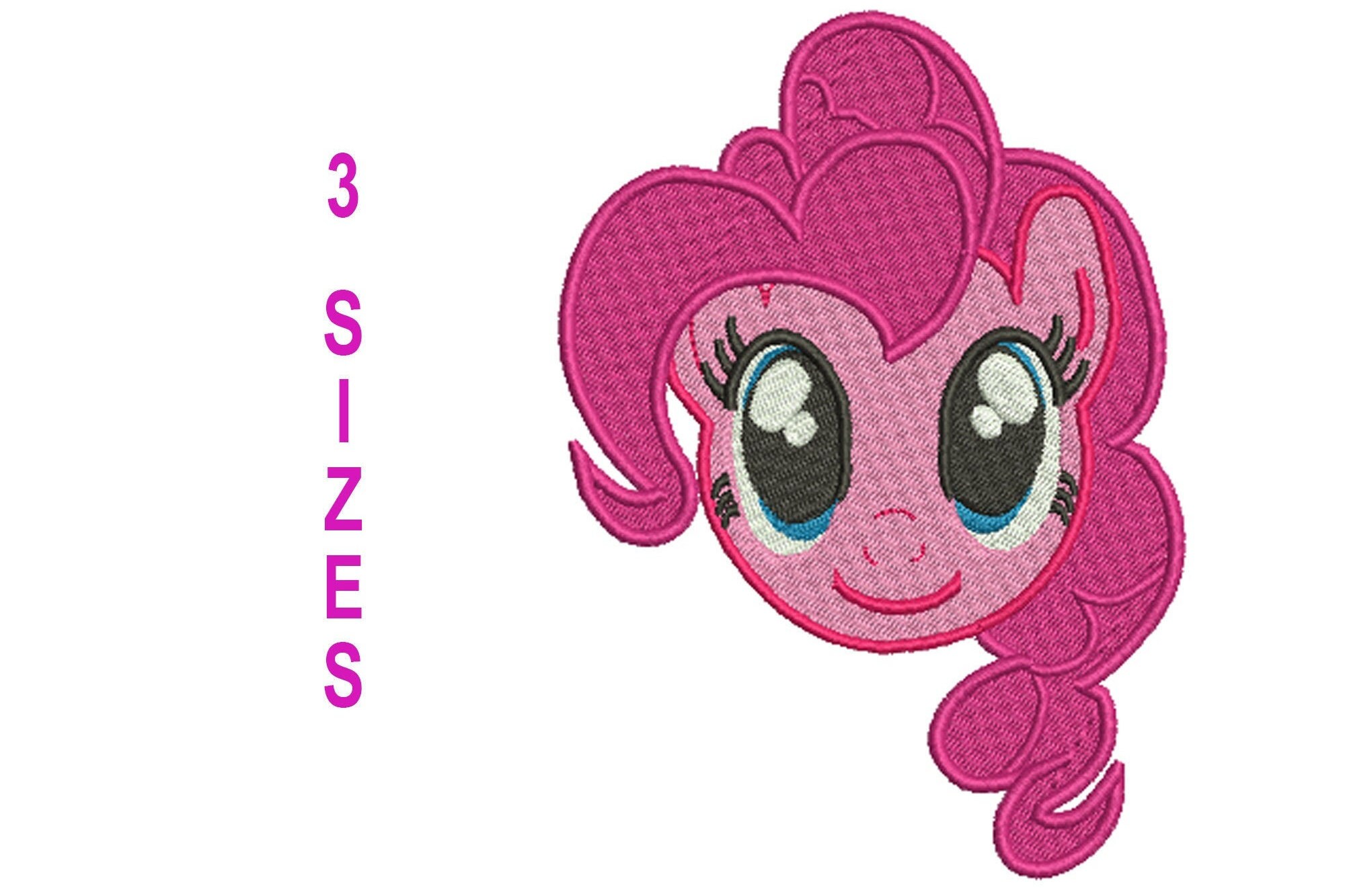 Pinkie Pie Head Vector