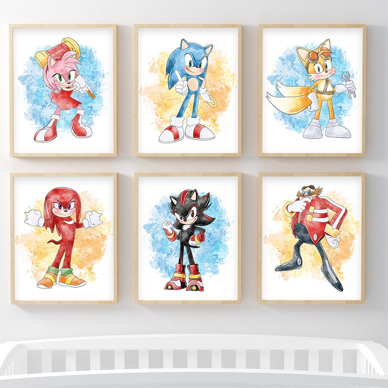 Sonic Room Decor - Etsy