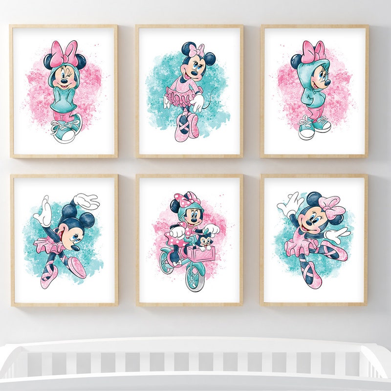 Minnie Mouse Print - Etsy