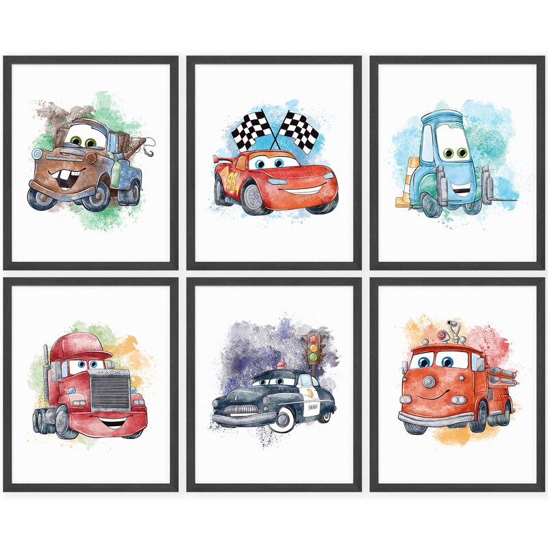 Cars the Movie Png - Etsy