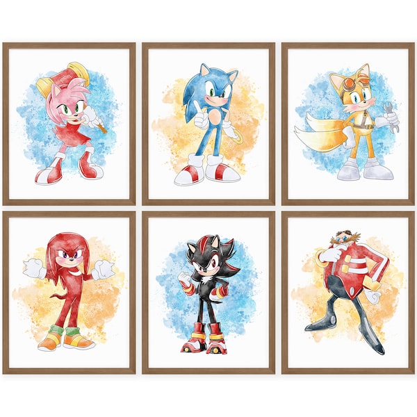 Sonic Poster - Etsy