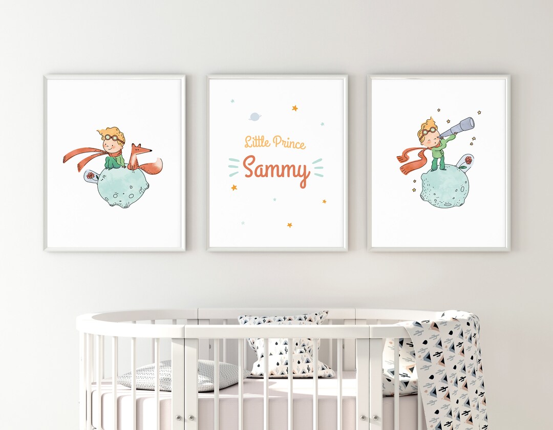 The Little Prince Wall Art Welcome Little Prince Little - Etsy Australia