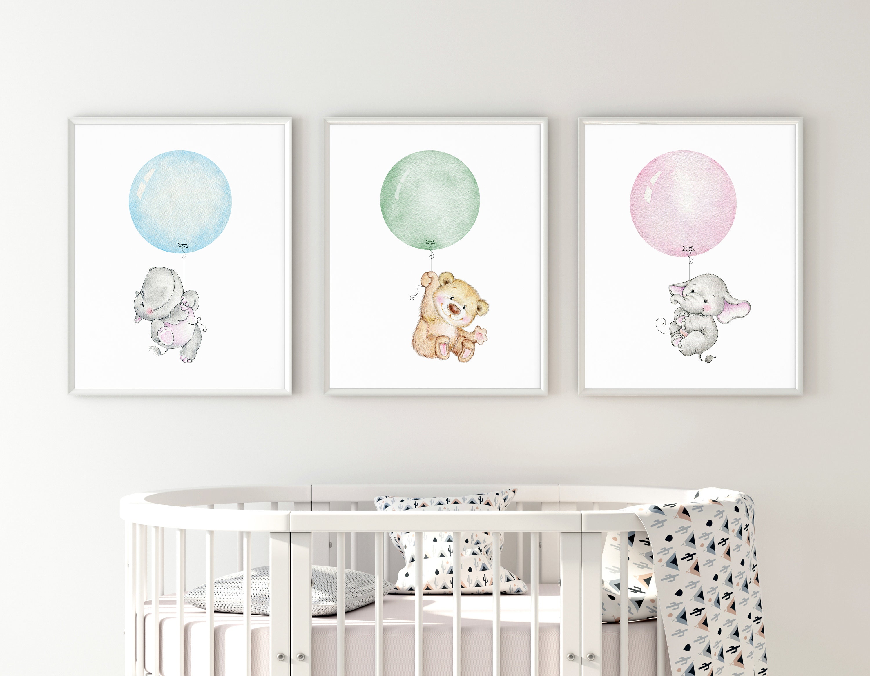 Safari Nursery Decor Girls Nursery Decor PRINTABLE Nursery Decor ...