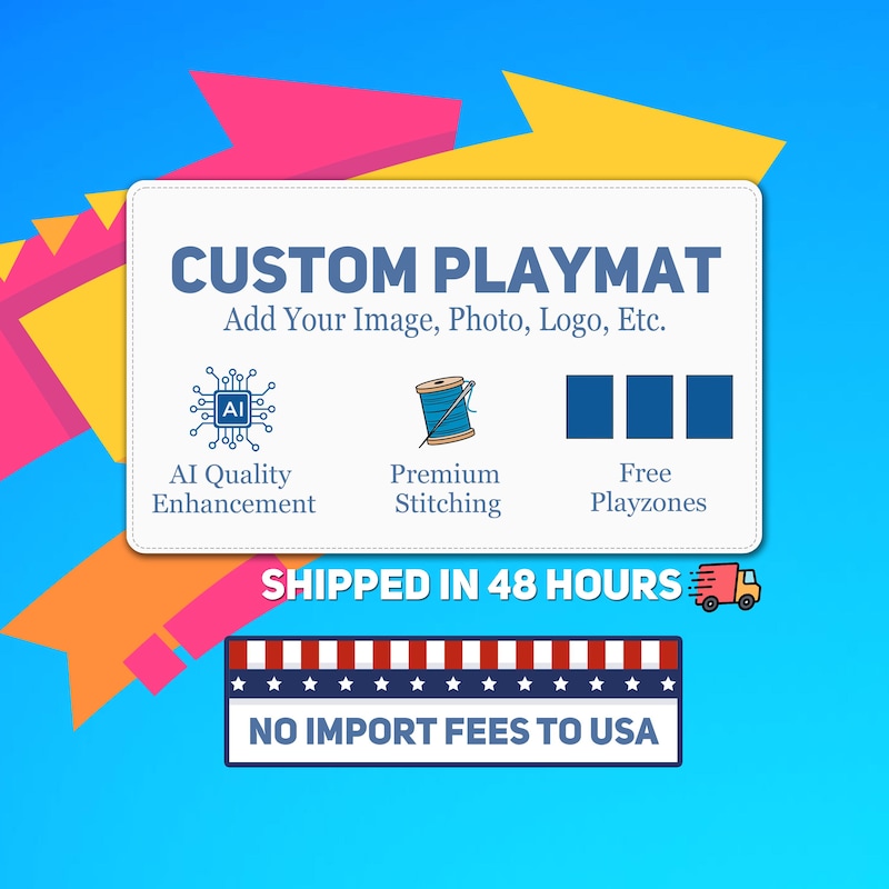 Personalised Mtg Mat - Etsy