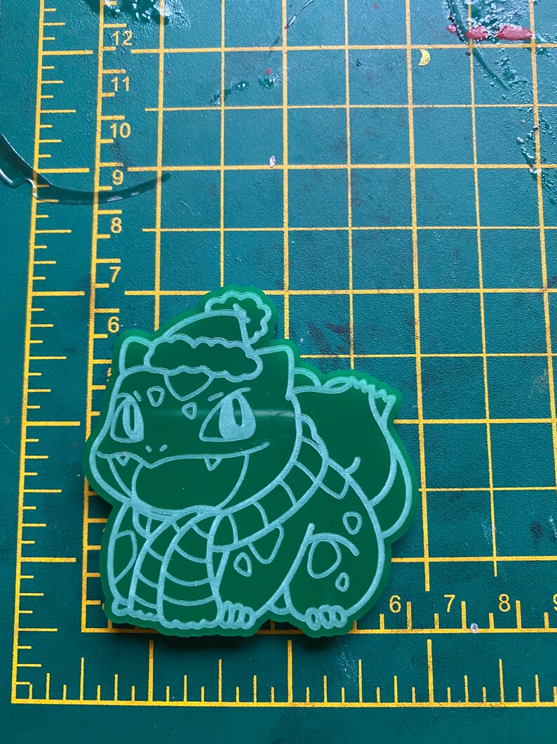 Winter Bulbasaur Silicone Mould - Etsy