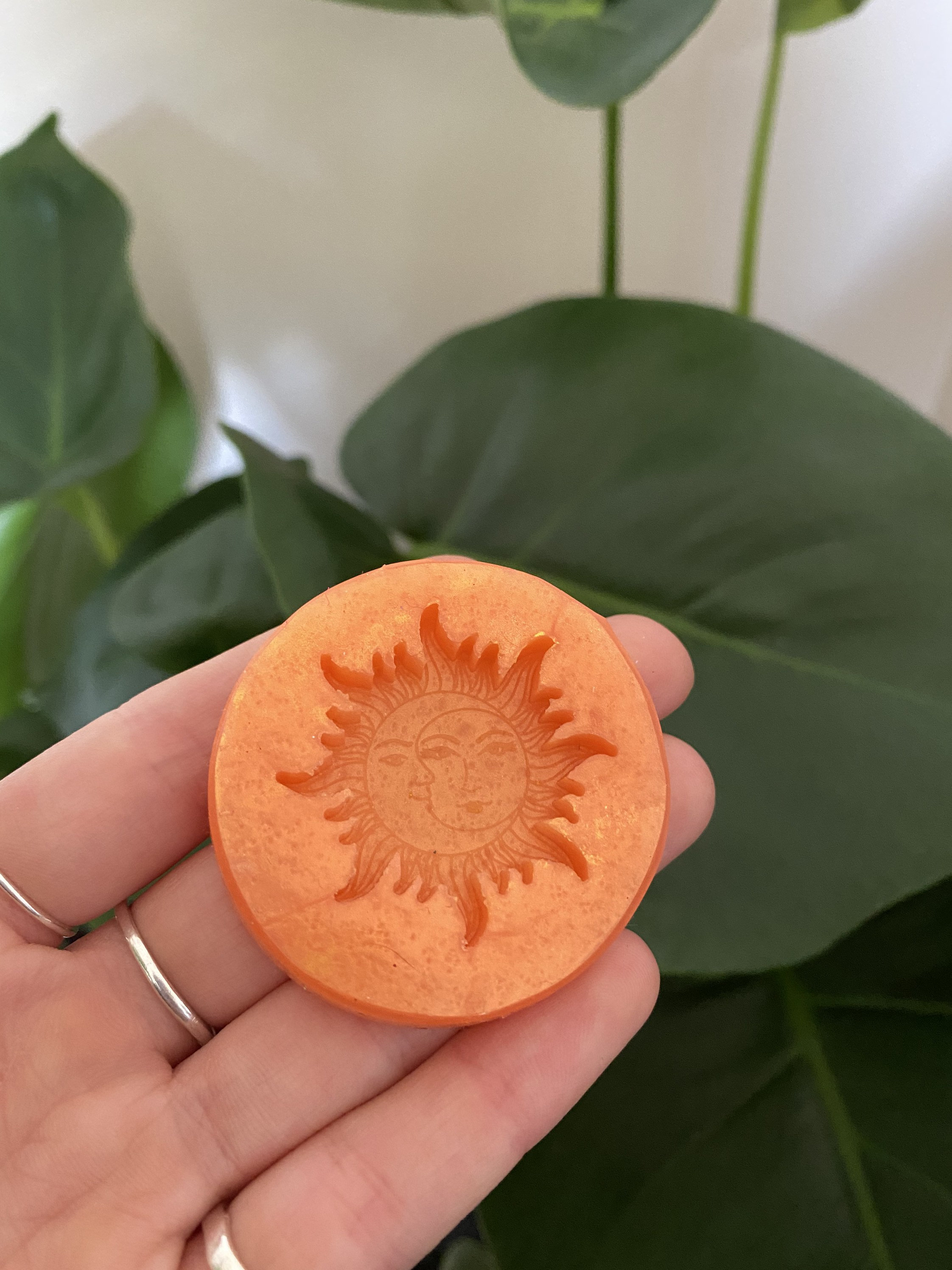 Small Sun/moon Silicone Mould - Etsy UK