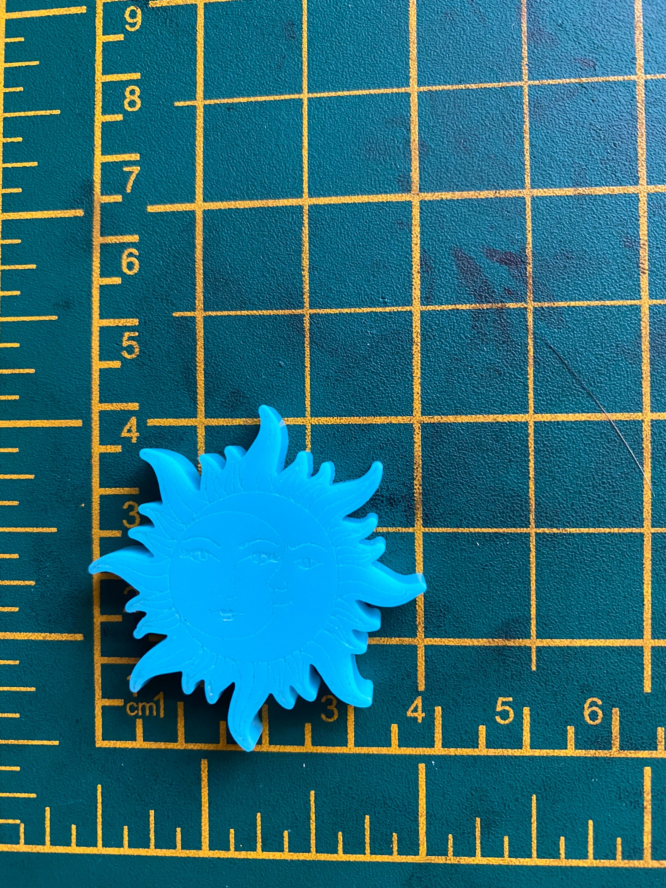 Small Sun/moon Silicone Mould - Etsy UK