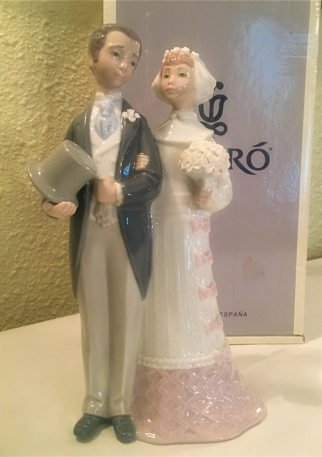 Lladro - Wedding, Collectible Porcelain Sculpture #4808 - Etsy