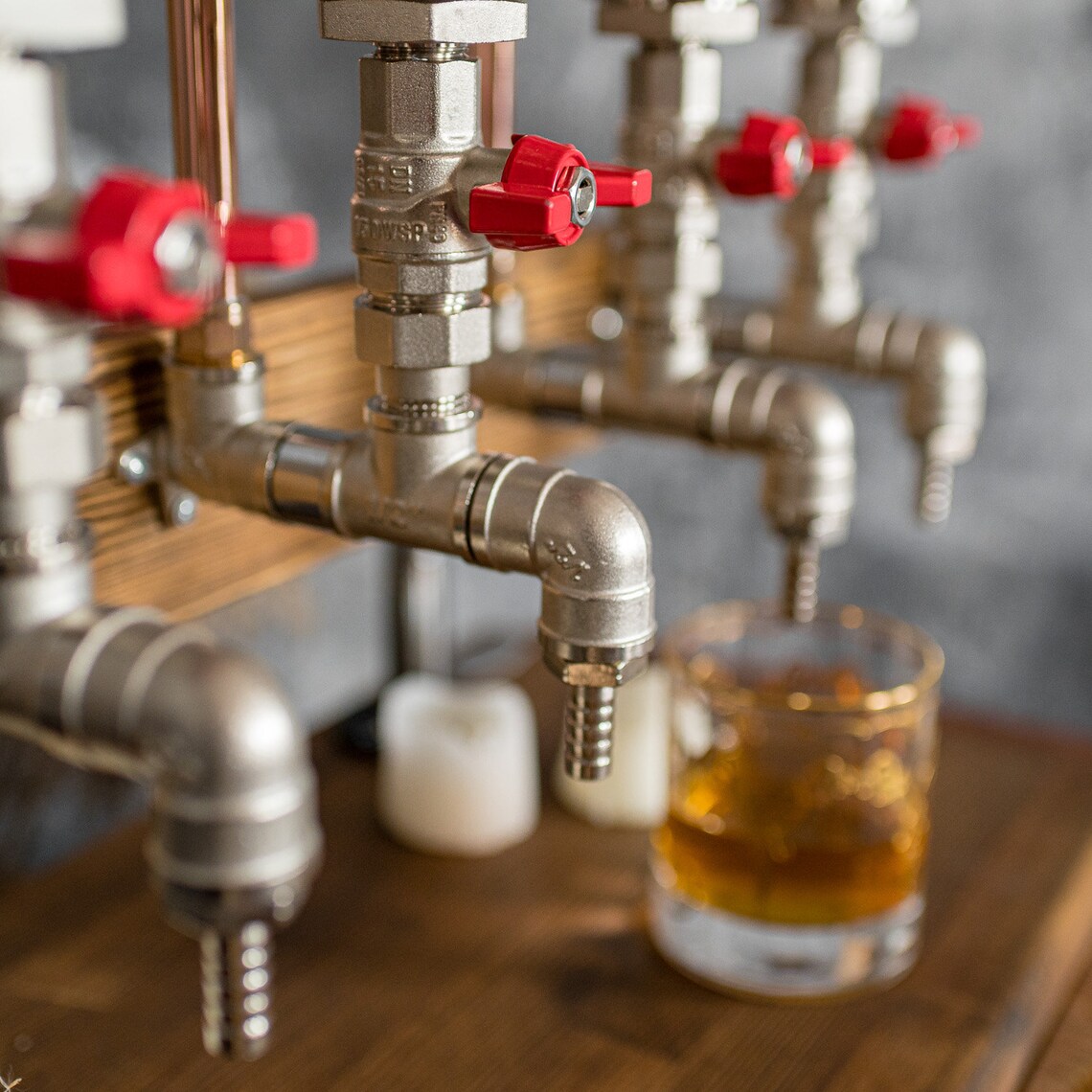 Dispenser for Alcohol Home Bar Liquor Stand Unique Gifts - Etsy