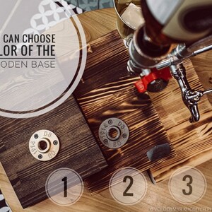 Whiskey Stand for Home Bar, Wall Dispenser for Alcohol, Unique Gifts ...