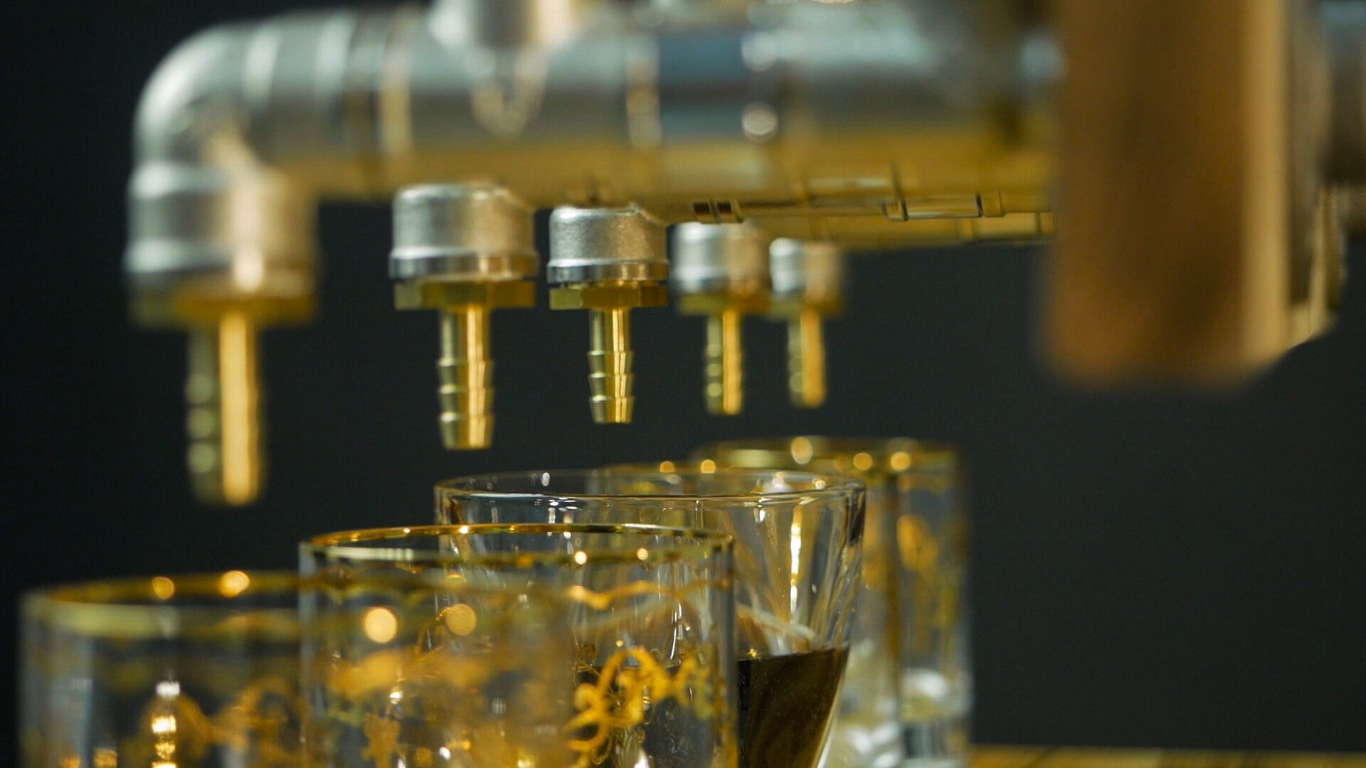 Five Tap Wall Mount Drinks Dispenser | Etsy