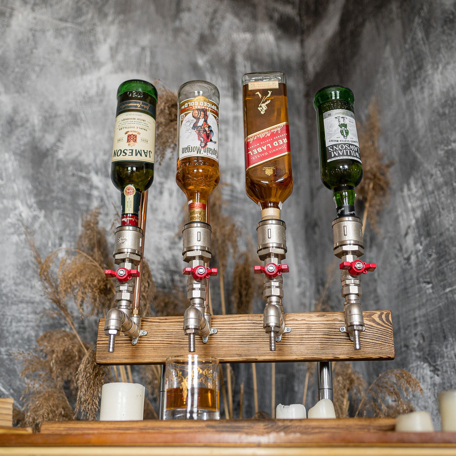 Dispenser for Alcohol Home Bar Liquor Stand Unique Gifts - Etsy