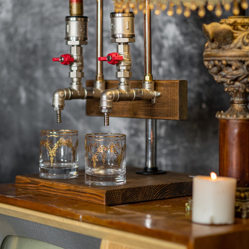 Steampunk Alcohol Dispenser Bourbon Cocktails Liquor - Etsy