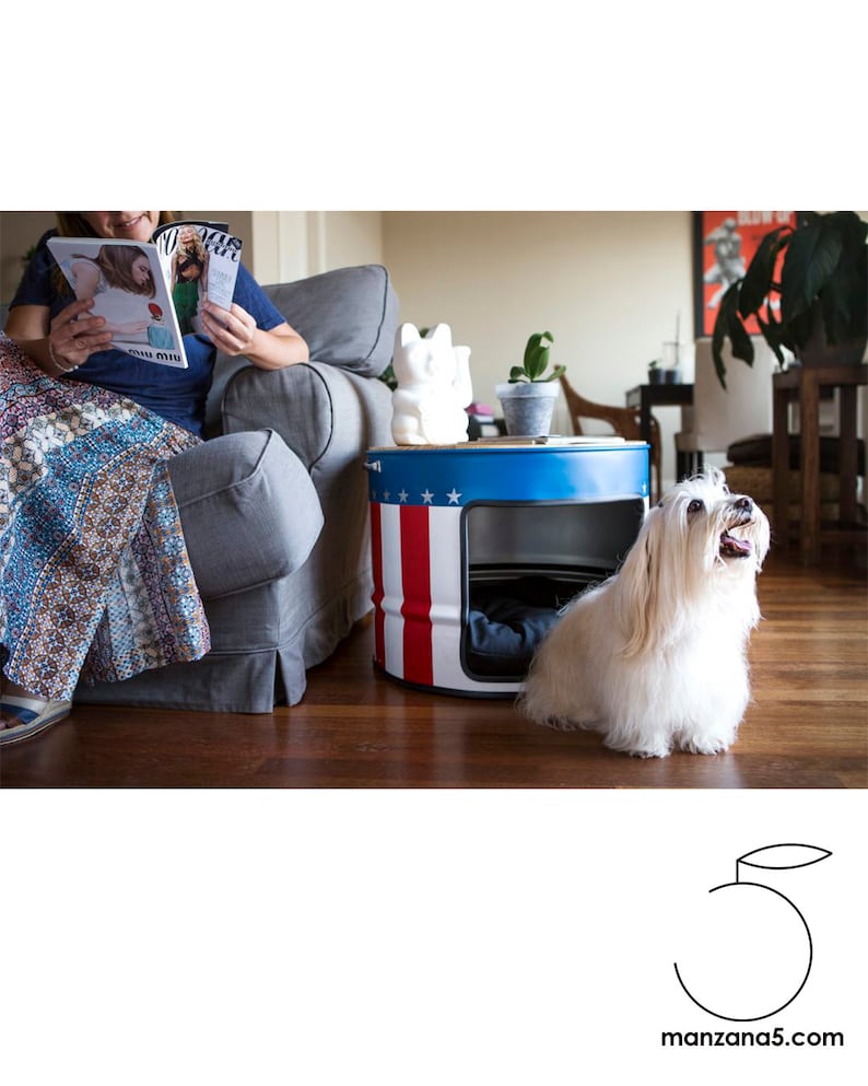 GULF Cama/mesita para perros y mascotas Personalizable - Etsy España