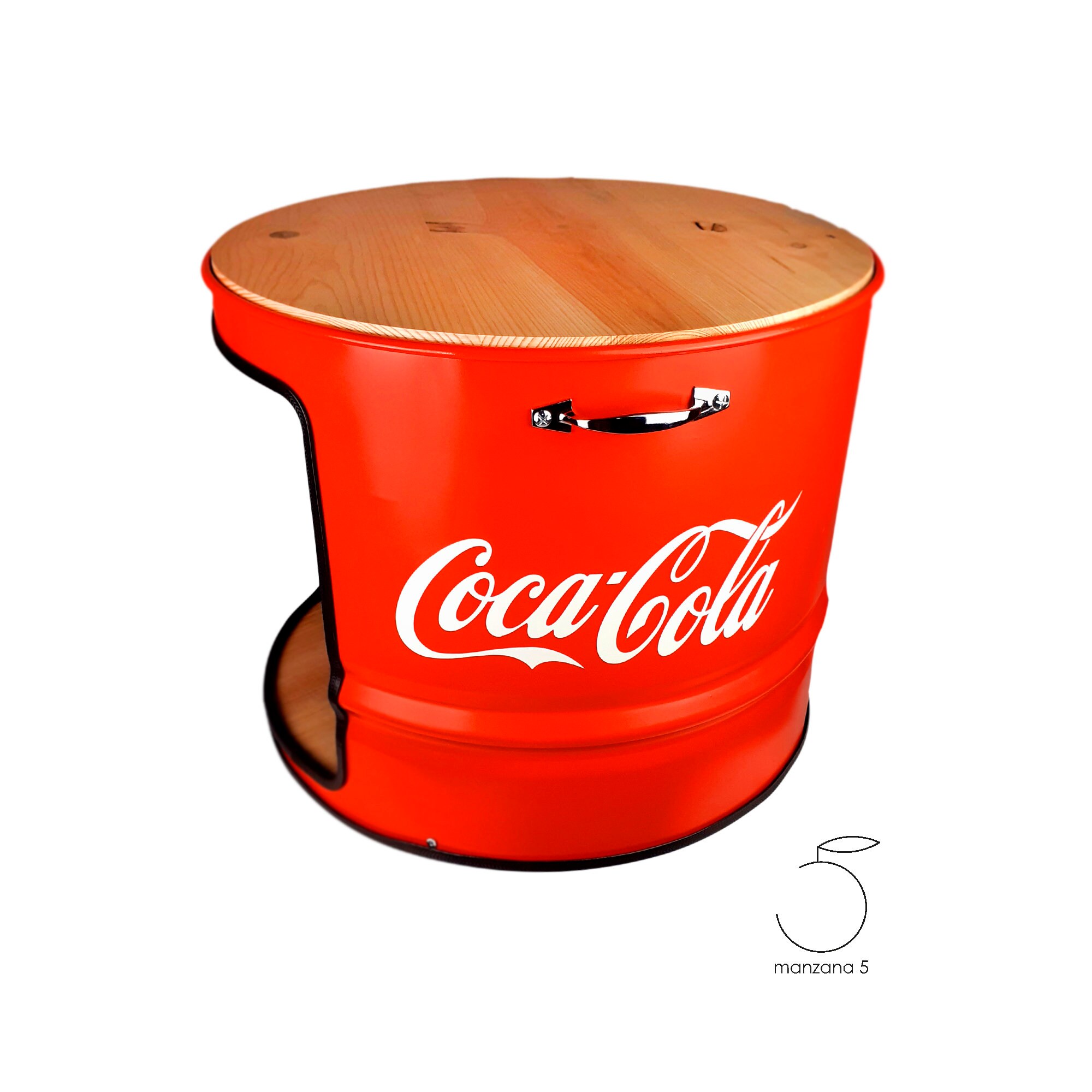 Coca Cola Rolling Cooler