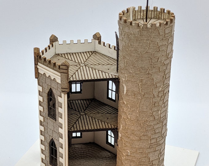 Micro Scale Medieval Castle Kit - Etsy
