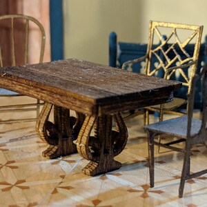 Quarter Scale Miniature Table #2 Kit - Etsy