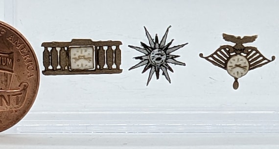 Set of Three Quarter-inch Mid-century Wall Clocks Kit | Etsy