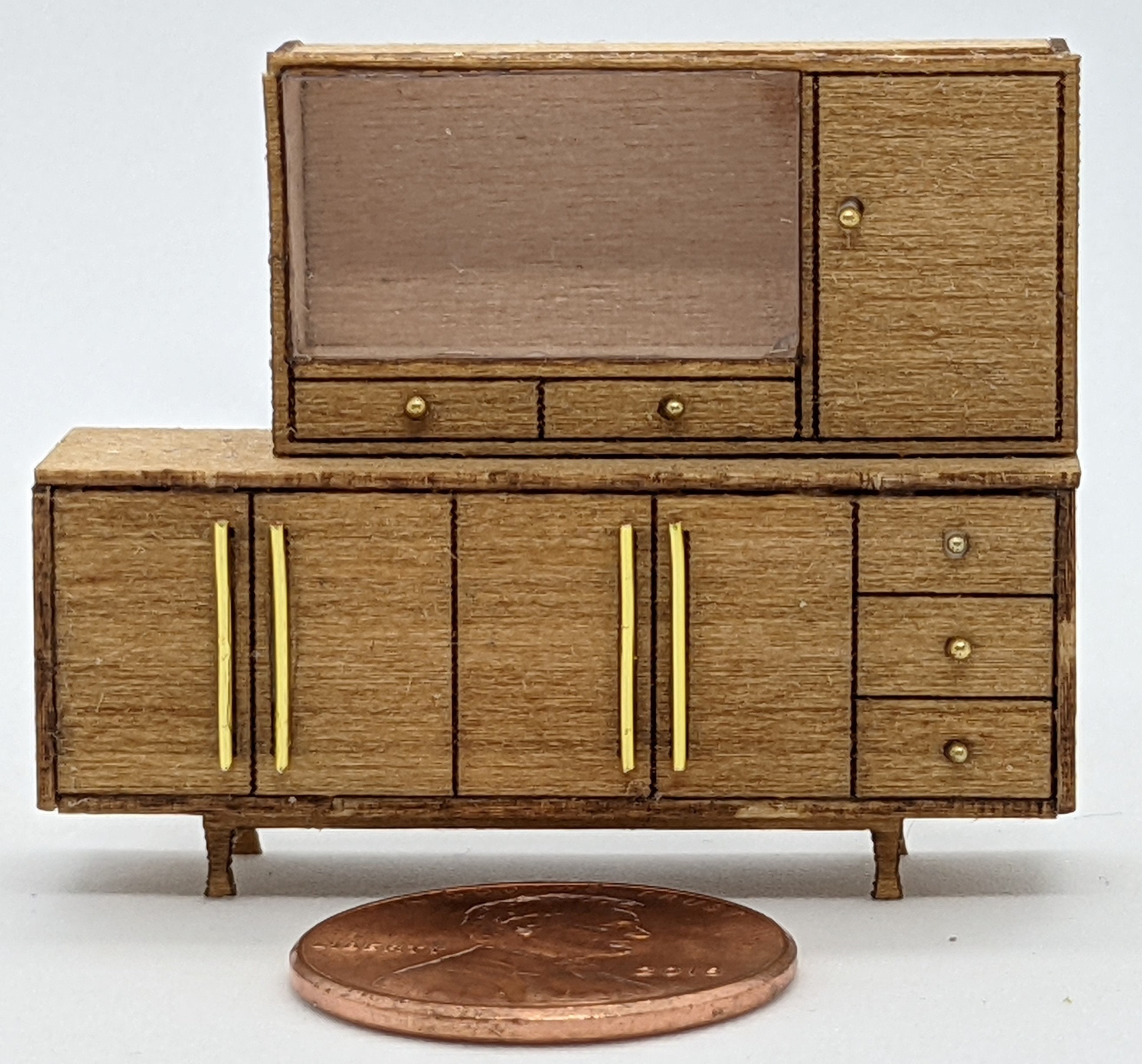 Quarter Inch Mid-century Modern Hutch Kit - Etsy