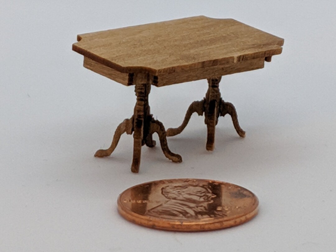 Quarter Scale Miniature Table #5 Kit - Etsy