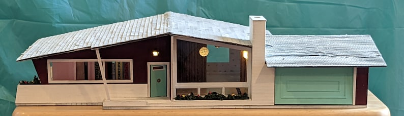 Lower Price! Quarter Inch 1950s Ranch House Kit - Etsy