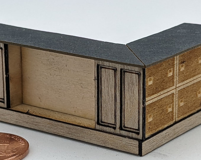 Quarter Scale General Store Counter Kit - Etsy