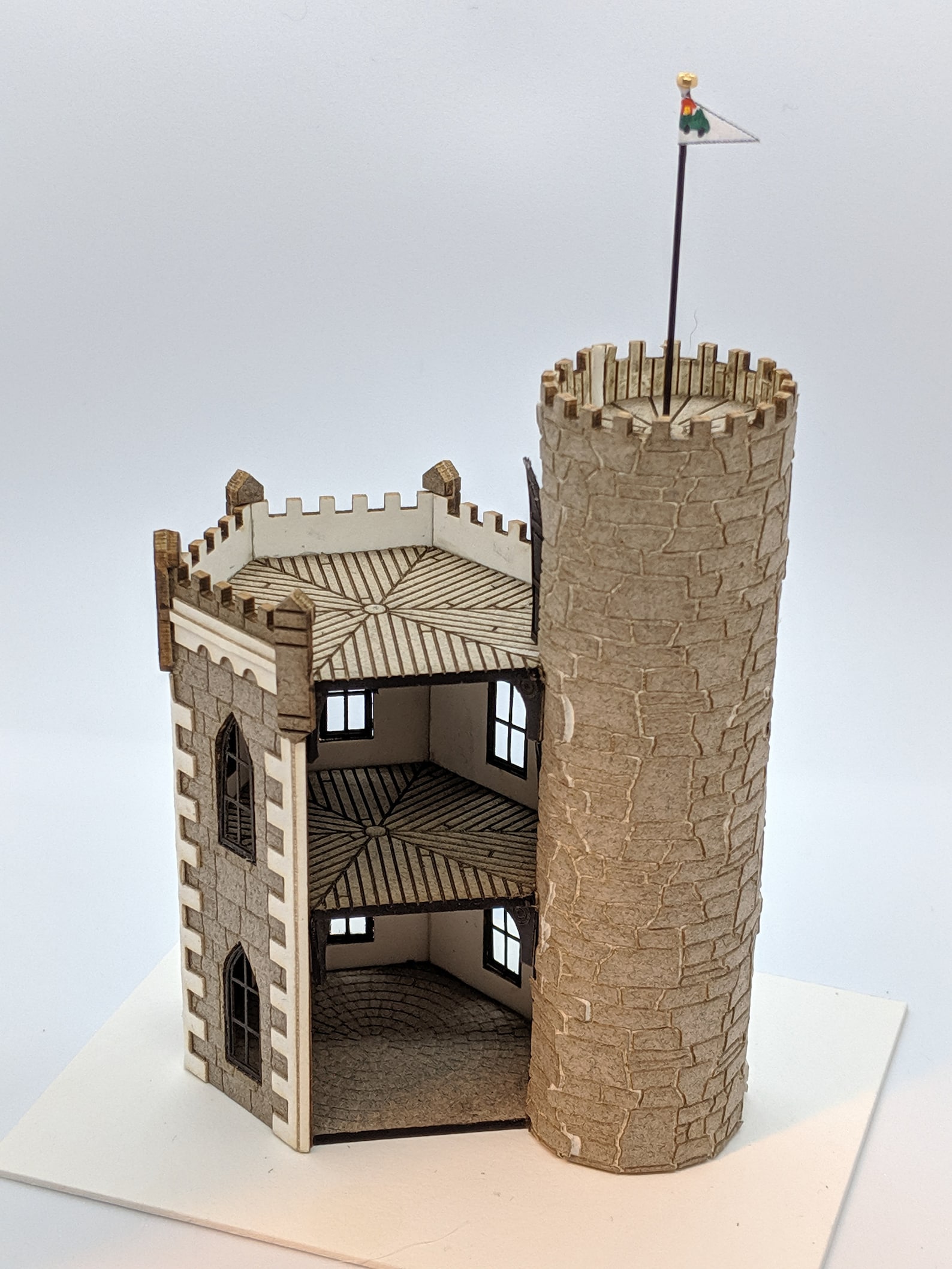 Micro Scale Medieval Castle Kit - Etsy