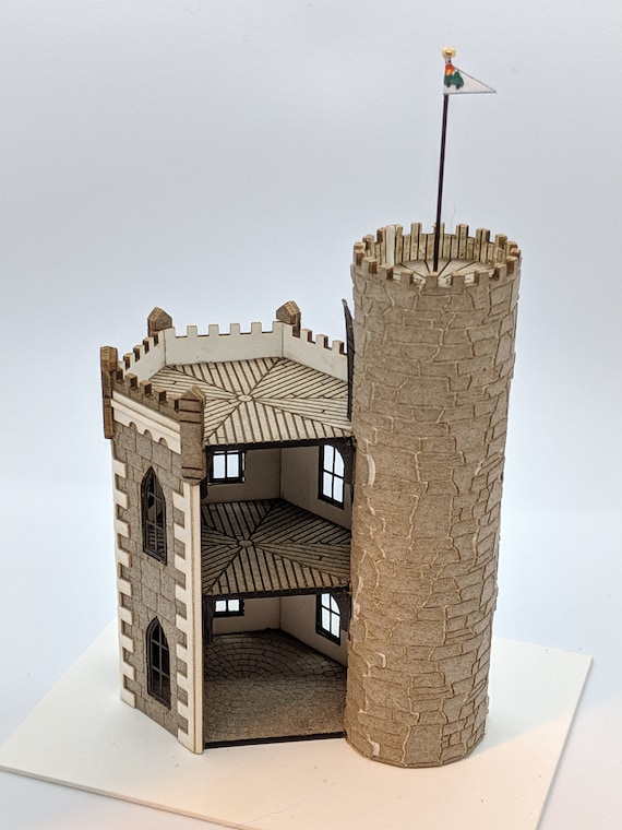 Micro Scale Medieval Castle Kit - Etsy