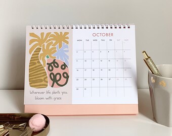 Inspirational Quotes Desk Calendar - Etsy UK