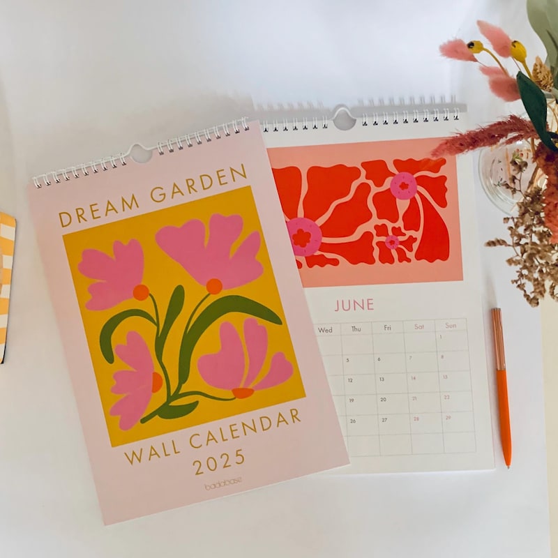 7x7 Wall Calendar 2026 - Etsy