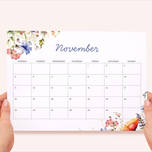 Printable 2024 and 2025 Monthly Calendar Planner Bundle, Sunday Start ...