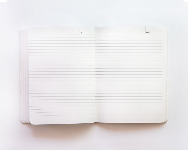 Monogram Notebook I Initial Notebook Personalised Luxury - Etsy UK