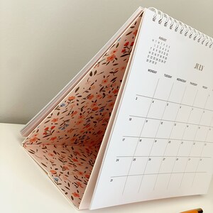 2024, 2023-2024 Minimal Desk Calendar with 3 Pages of Planner Stickers ...