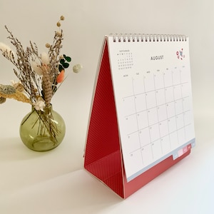 Minimalist Desk Calendar 3 Pages of Planner Stickers Desk - Etsy UK