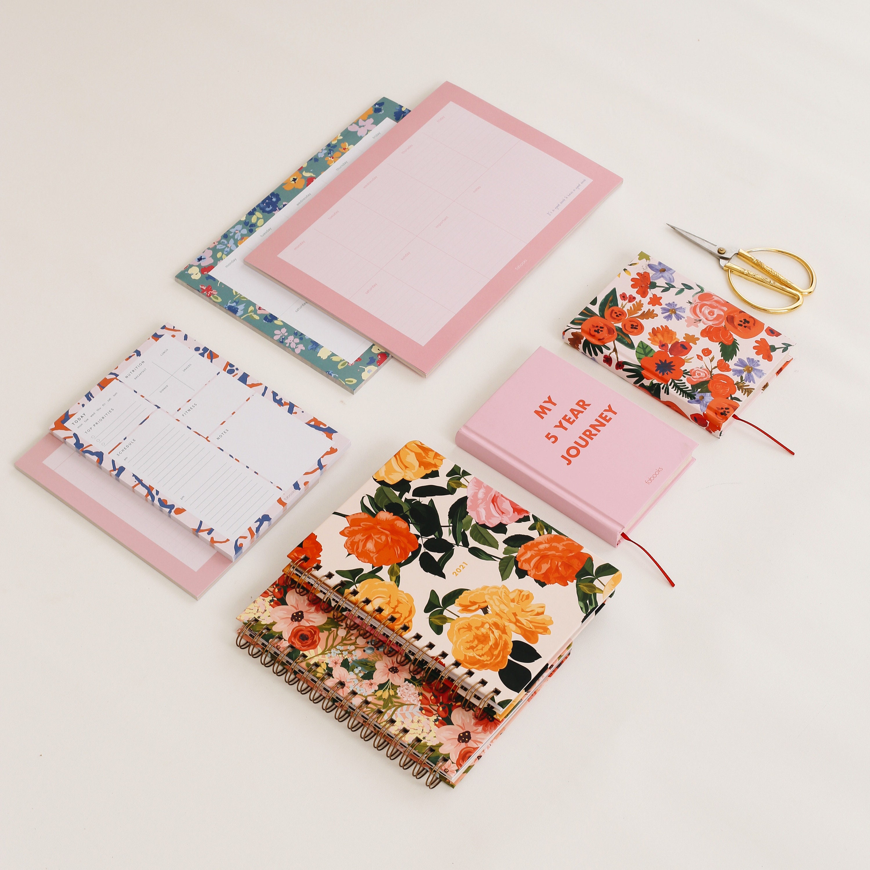 Daily Planner Geometric Daily Notepad Daily Minimalist - Etsy UK